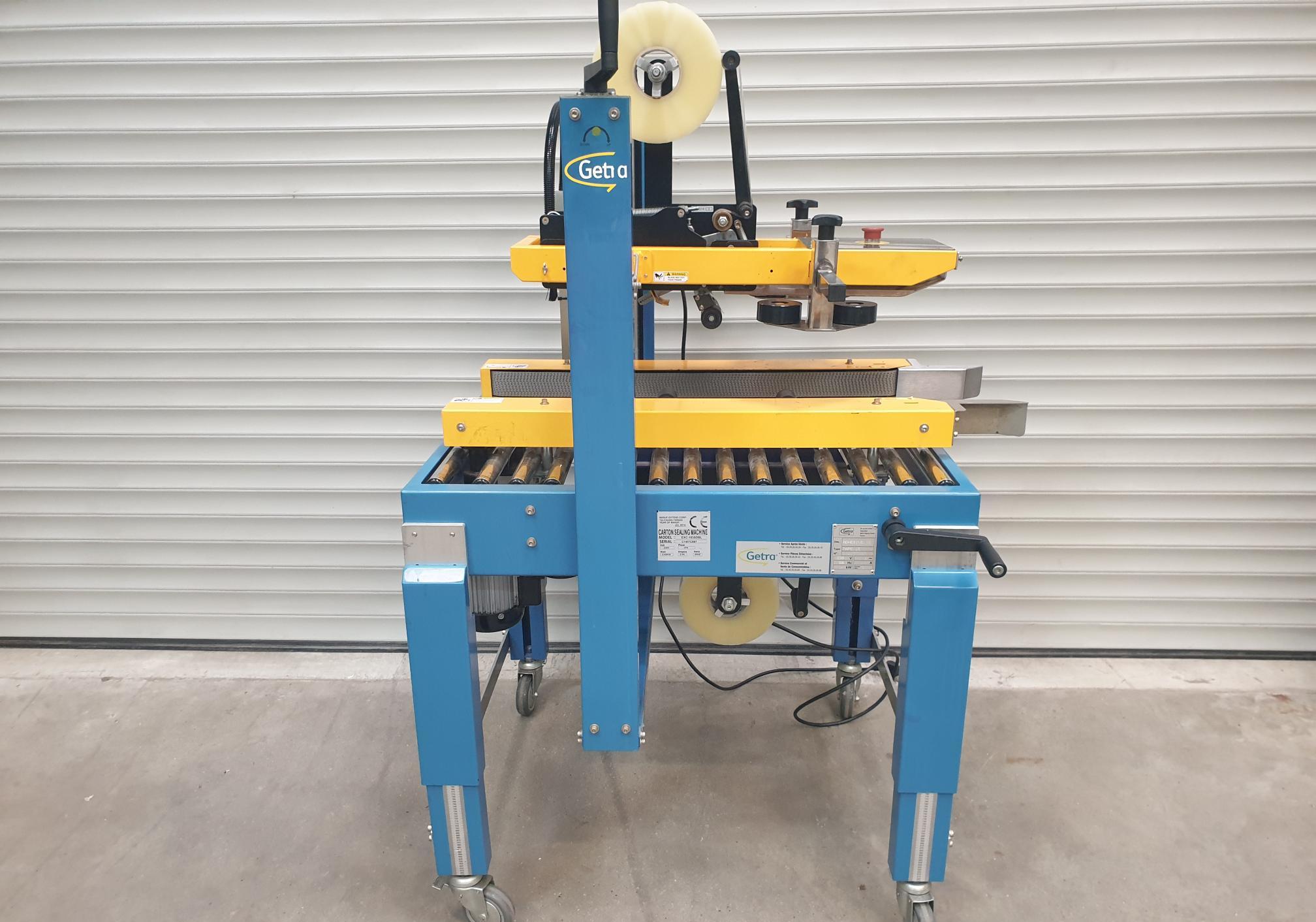GETRA TAPE 15 cardboard box tape machine Used machines - Exapro