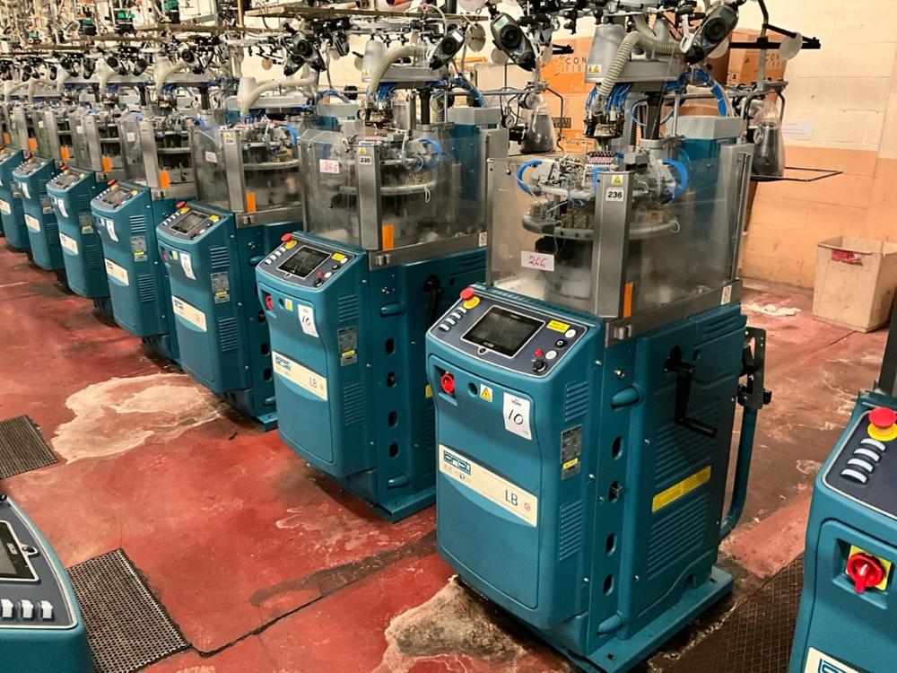 (10x) 2017 Lonati LB04E7 circular knitting machine Used machines - Exapro