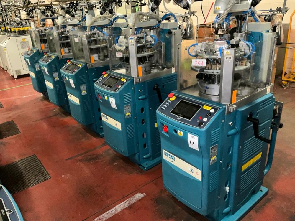 (10x) 2017 Lonati LB04E7 circular knitting machine Used machines - Exapro